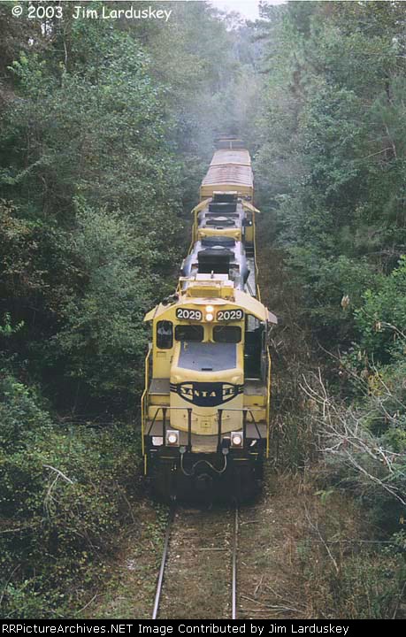 PREX 2029 heads north at the Rte 31 Overpass